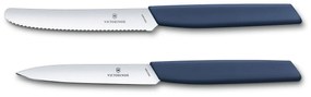 VICTORINOX Sada nožů Swiss Modern Marine LE 2022 2 ks modrá