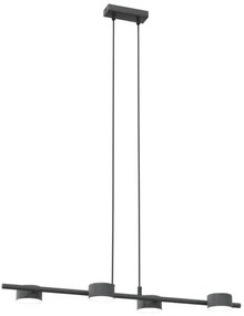 Lustr na lanku SORA 4xGX53/12W/230V černá