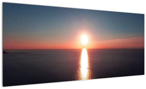 Obraz zapadajícího slunce (100x40cm)
