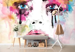 Samolepící tapeta módní žena - 300x200 cm