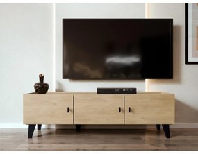 Moderní TV stolek Cleurion 150 3D, Barva: dub cremona