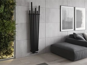 Mexen Omaha dekorativní radiátor 1800 x 420 mm, 655 W, černý - W208-1800-420-00-70