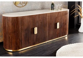 Massive home | Komoda Gatsby 180cm mramor/masiv mango