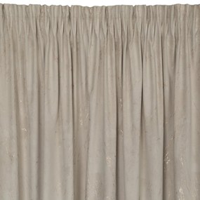 ZATEMŇOVACÍ ZÁVĚS NA PÁSCE NADIA 140X300 CM BÉŽOVÁ
