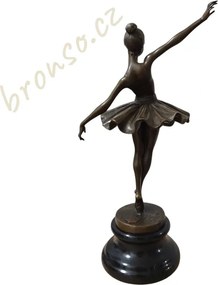 Baletka – bronzová socha Milo | Číslovaná, francouzská slévárna