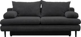 XXXLutz ROZKLÁDACÍ POHOVKA, textil, tmavě šedá P & B - Rozkládací pohovky - 001574003801