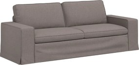 Set pohovek 2 ks Taupe textil 3407592