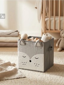 Sinsay - Skládací úložná krabice s držadlem - šedá