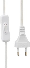 Červená/bílá skleněná stolní lampa (výška 21,5 cm) Carlo – Ellos Home