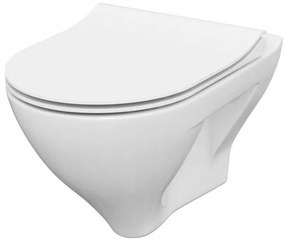 Cersanit Mille CleanOn, závěsná wc mísa bez sedátka, bílá, K675-008