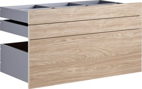 XXXLutz SADA ZÁSUVEK, barvy dubu, 90,9/50,3/46,8 cm Hom`in - Šatní skříně - 0026470041KQ