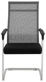 Tempo Kondela Zasedací židle, šedá/černá, RIMALA NEW