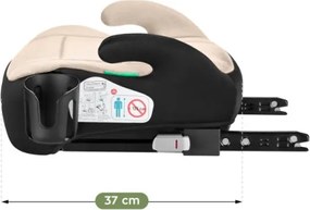 Dětský podsedák do auta Cabby 30 béžový / černý