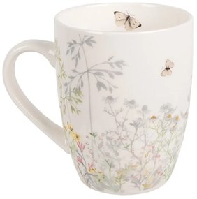 Porcelánový hrnek s motivem divoké louky Wildflower Fields – 350 ml