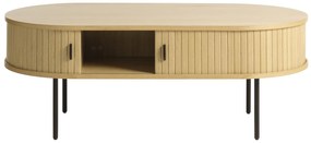 Designový konferenční stolek Vasiliy 120 cm přírodní dub