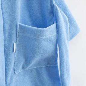 Dětský froté župan New Baby blue velikost 80/86