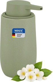 Zelený plastový dávkovač mýdla 400 ml Fablo – Wenko