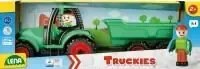 Lena Truckies traktor s vlečkou zelená / od 2 let