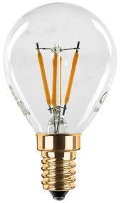 SEGULA LED žárovka-kapka 24V E14 3W filament 922