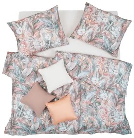 SCANquilt povlečení SATÉN DESIGN tropicana pastelová 140 x 200/70 x 90 cm