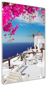 Wallmuralia Vertikální Foto obraz skleněný svislý Santorini Řecko 50x100
