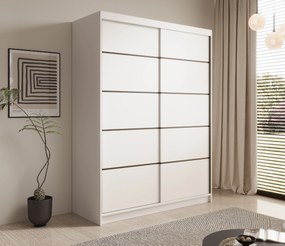 ADRK Furniture Posuvná skříň Calma 150 ADRK-SW-CAL-150-WW