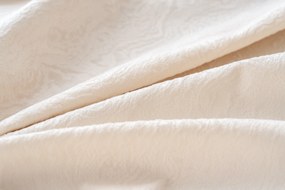 Zatemňovací závěs DUNES VELVET 140x250 cm, krémový Zavěšení: Kovové kroužky