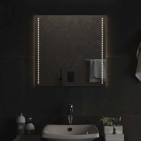 Koupelnové zrcadlo s LED osvětlením 60 x 60 cm 151721