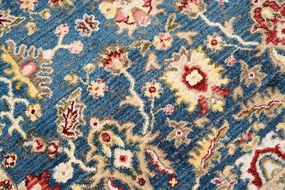 Modrý vintage koberec v orientálním stylu Šířka: 120 cm | Délka: 170 cm