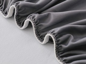 XPOSE® Froté chránič matrace Exclusive - šedý 90x200 cm