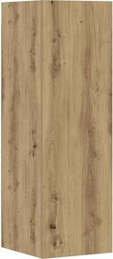 Sada 8 kusů nástěnné TV skříňka dub artisan kompozitní dřevo 3329010