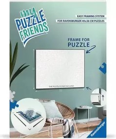 Ravensburger Rám na puzzle bílý 49 x 36 cm / od 12 let