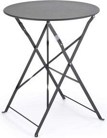 Zahradní balkonový set Perivoli - 2 židle, černá