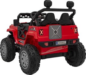 Elektrické autíčko OFF ROAD Speed ​​červené