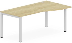 Artspect 107-F1810-L - Stůl pracovní, podnož 180x100cm - Bílá