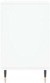 Botník bílý s vysokým leskem 102x36x60 cm kompozitní dřevo - Default Title