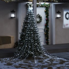 vidaXL Světla na vánoční stromek 320 ch LED 375 cm [356923] Barva: Studená bílá