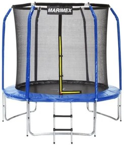 Trampolína Standard 244cm 2021 Marimex 19000080 s ochrannou sítí a schůdky