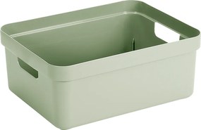 Úložný box Sigma Home, 44,5 × 34,5 × 18 cm, 24 l, zelený