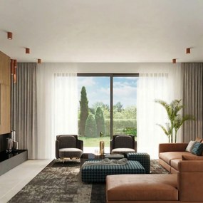 Sollux Lighting Stropní svítidlo LAGOS 20 okrově červené