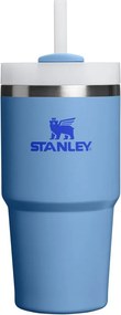 Modrá termoska s brčkem z nerezové oceli 600 ml Quencher H2.O FlowState™ Tumbler Blue Sky – Stanley