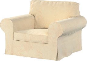 Potah na křeslo IKEA Ektorp barva ekr látka lesklé, sametová