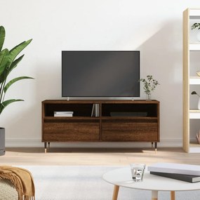vidaXL TV skříňka hnědý dub 100 x 34,5 x 44,5 cm kompozitní dřevo