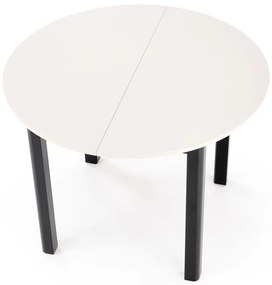 Rozkládací jídelní stůl Ringo 102/142 cm kašmírový/černý