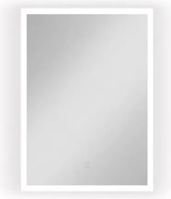 Zrcadlo se senzorem SAT Feel 50x70 cm bílá SATZFEELOBLED5070