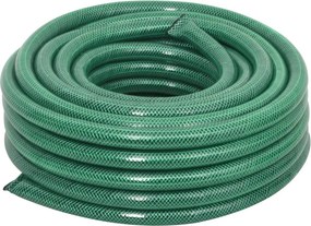 Zahradní hadice se sadou koncovek zelená 0,75" 30 m PVC 154382
