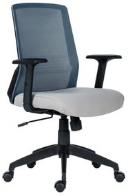 Kancelářská židle NOVELLO black/grey - nosnost 120 kg - síť - 3D6979
