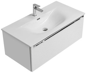 Koupelnová skříňka pod umyvadlo LEONARDO WHITE 90 cm