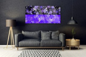 Plexisklo-obraz Abstrakce Vzory Květiny Art 120x60 cm