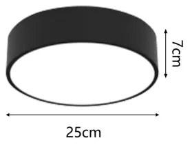 Immax NEO 07200L - LED Stmívatelné svítidlo RONDATE LED/18W/230V černá Tuya + DO